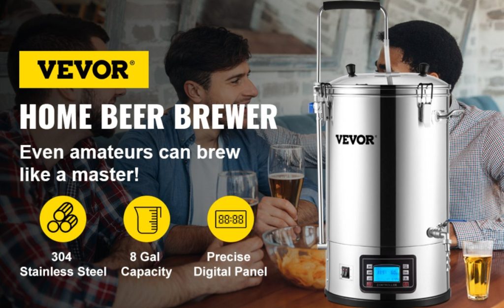 Brew Like a Pro: VEVOR Electric Brewing System Review – Advanced ...