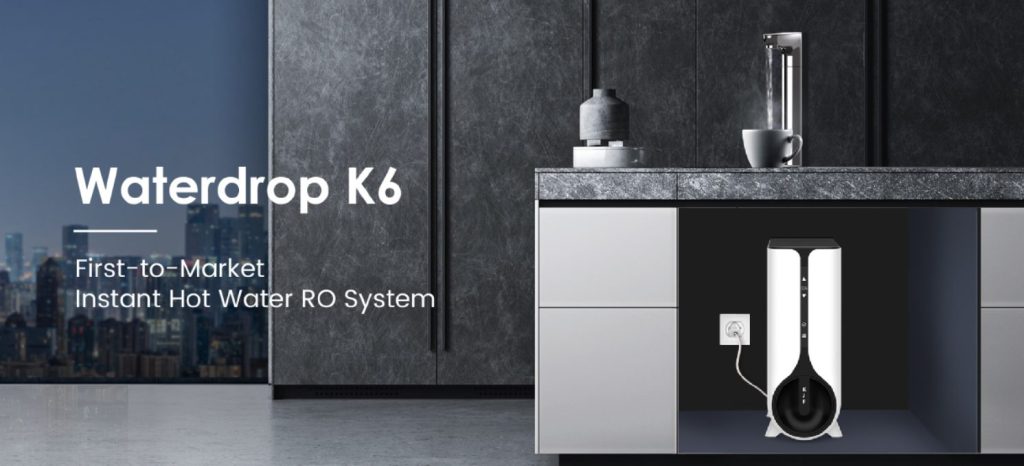 Waterdrop K6 Reverse Osmosis Instant Hot Water Dispenser: Clean, Convenient, and Alkaline ...
