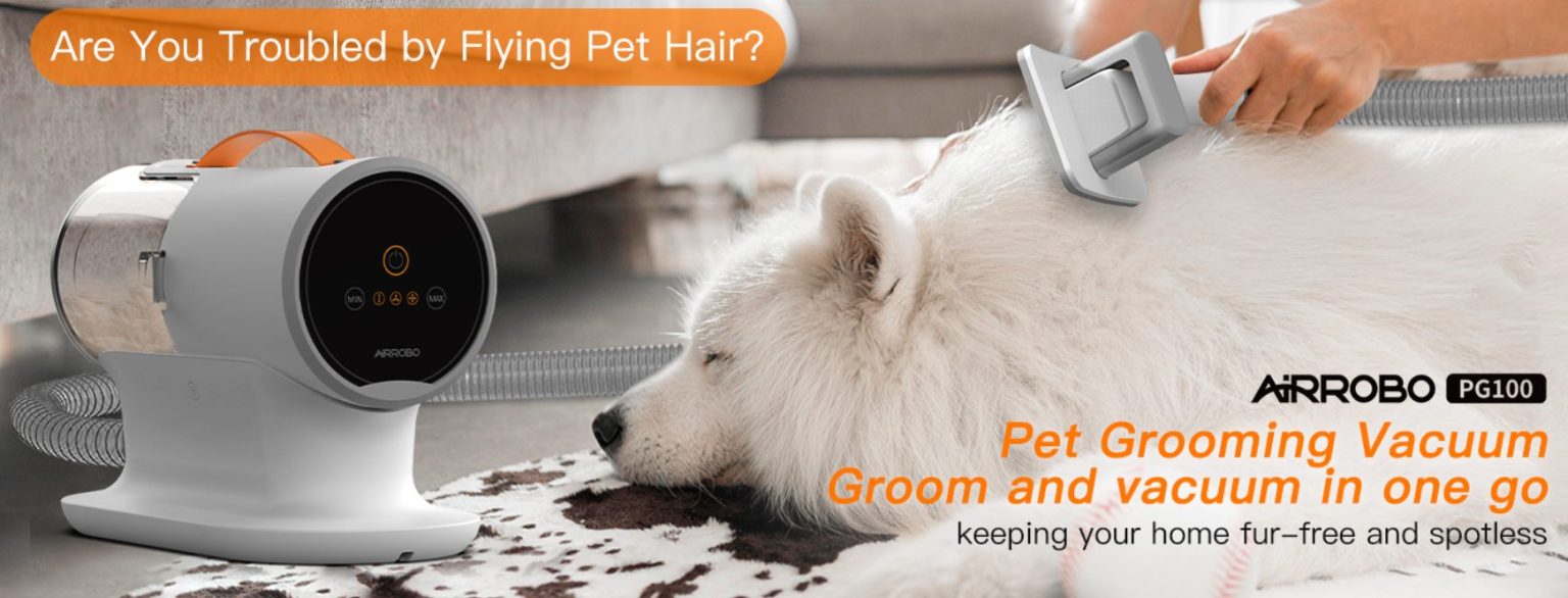 AIRROBO Dog Grooming Vacuums: A Pet-Friendly Solution for a Fur-Free ...