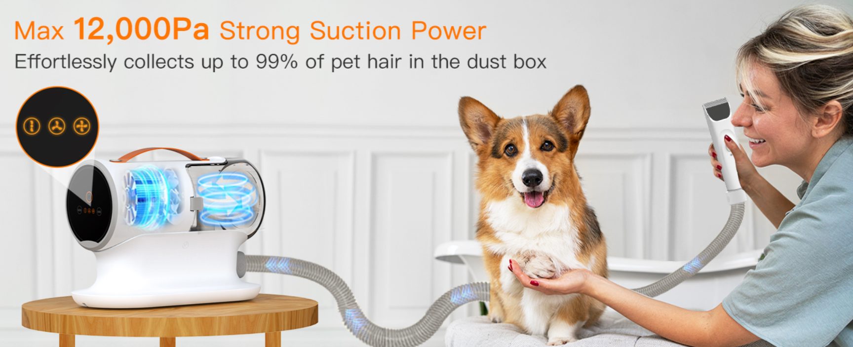 AIRROBO Dog Grooming Vacuums: A Pet-Friendly Solution for a Fur-Free ...